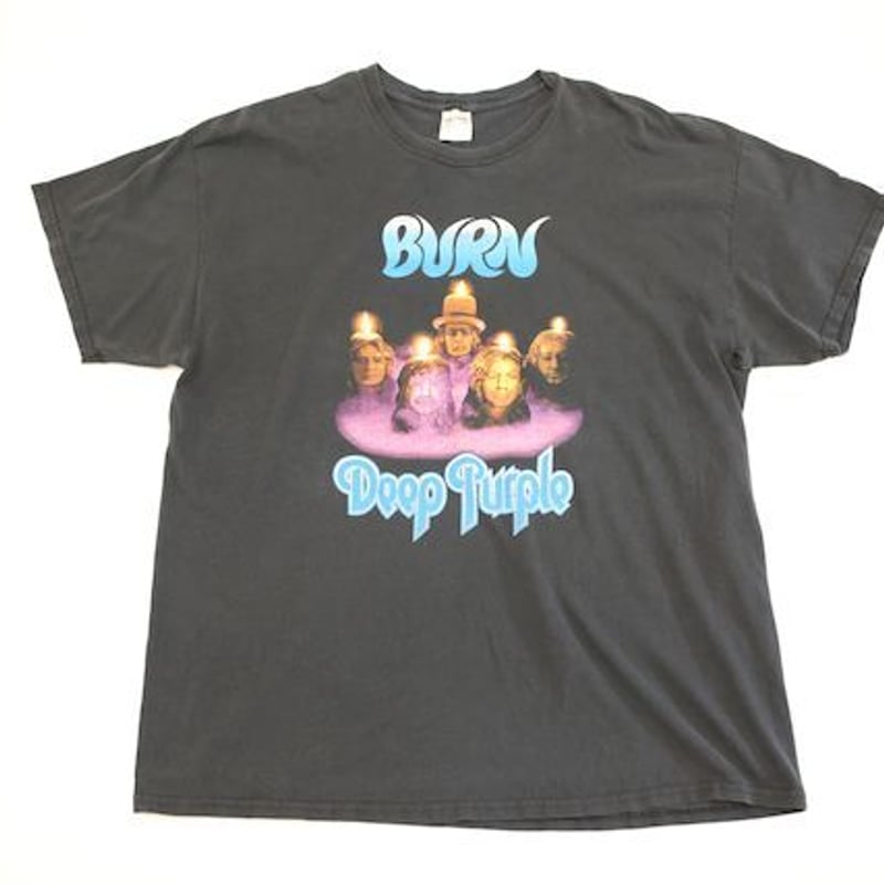 ディープ・パープル バンドTシャツDeep Purple T-shirt# | Blue ディープ・パープル バンドTシャツDeep Purple T-shirt# | Blue