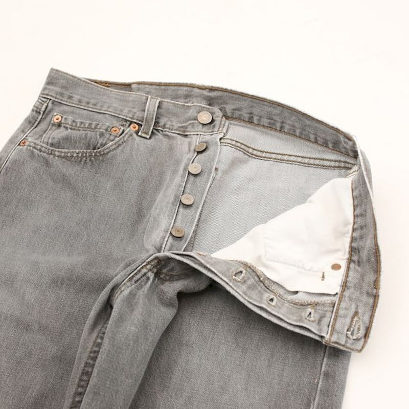 リーバイス 501 ブラック グレー デニム パンツ Levi's | Blue リーバイス 501 ブラック グレー デニム パンツ Levi's | Blue