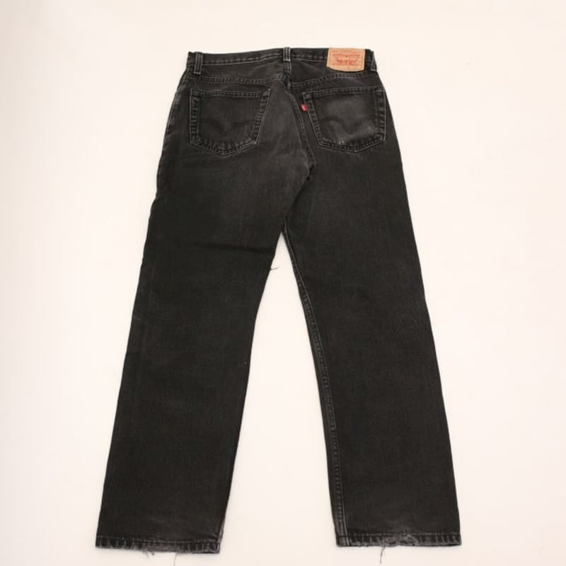 リーバイス 505 ブラック ダメージデニム Levi's 505 Black リーバイス 505 ブラック ダメージデニム Levi's 505 Black