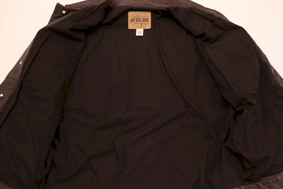 オールドギャップ レザー トラッカージャケット Old Gap Brown オールドギャップ レザー トラッカージャケット Old Gap Brown