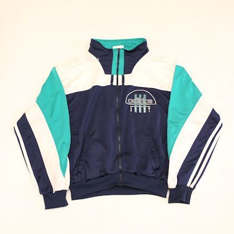 80s アディダス トラック ジャケット Adidas Track Jacket | Blue 80s アディダス トラック ジャケット Adidas Track Jacket | Blue