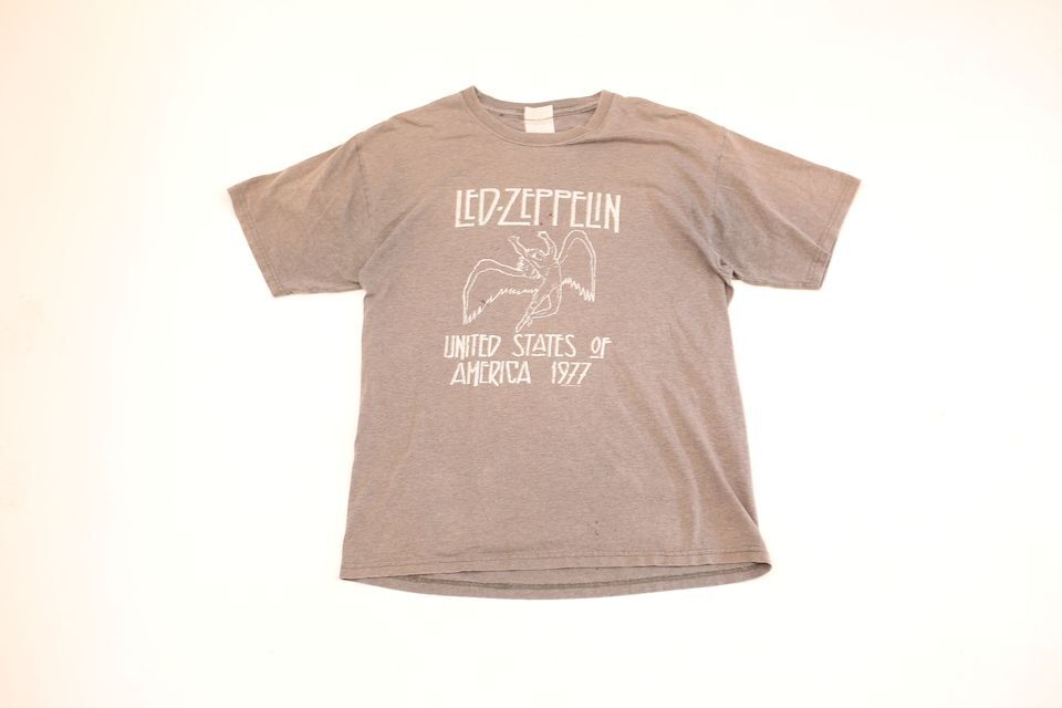 レッドツェッペリン バンドTシャツ Led Zeppelin T-shirt# | Blue レッドツェッペリン バンドTシャツ Led Zeppelin T-shirt# | Blue