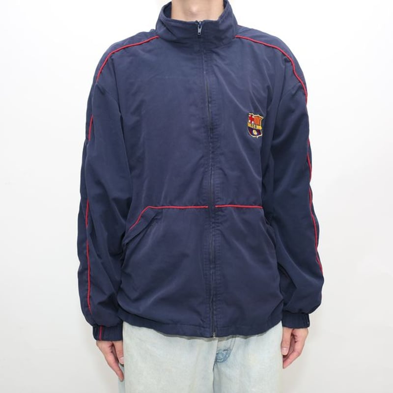 FCバルセロナトラックジャケット barcelona Track Jacket | Blue FCバルセロナトラックジャケット barcelona Track Jacket | Blue