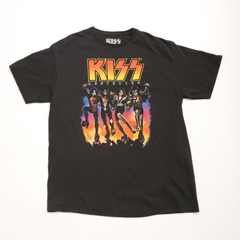 キッス バンド Tシャツ KISS Band T-shirt | Blue キッス バンド Tシャツ KISS Band T-shirt | Blue