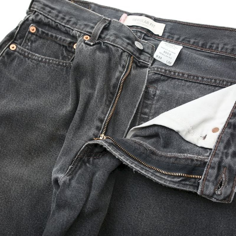 リーバイス 505 ブラックデニム パンツ Levi's Black Denim リーバイス 505 ブラックデニム パンツ Levi's Black Denim