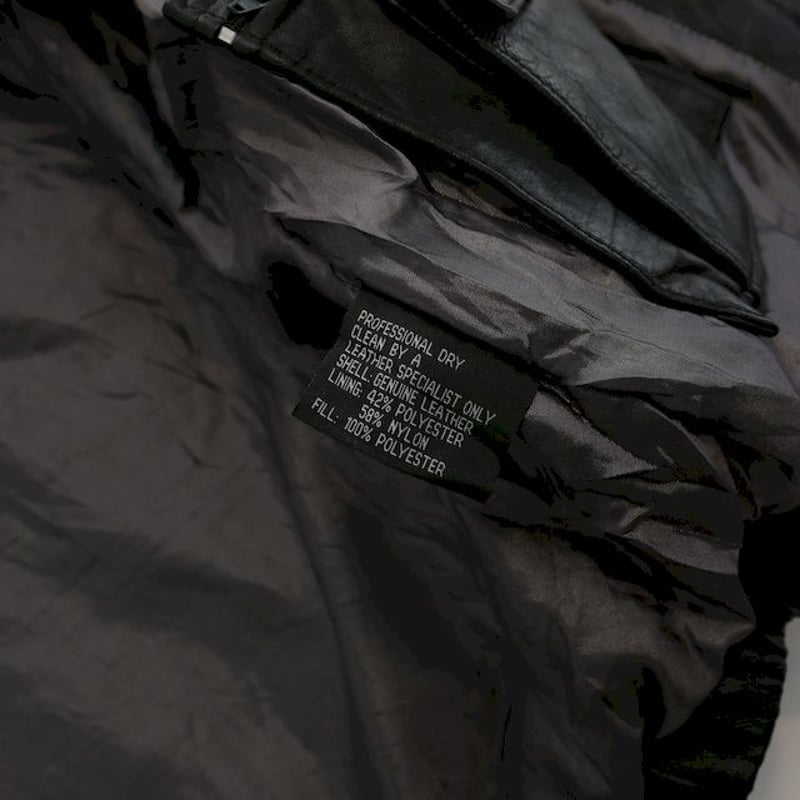 アイゾッド ブラック シングル レザージャケット IZOD Black アイゾッド ブラック シングル レザージャケット IZOD Black