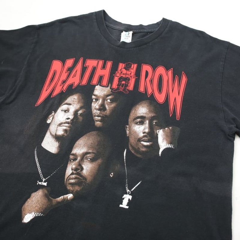 デス・ロウ レコード Tシャツ Death row records T-shirt | Blue デス・ロウ レコード Tシャツ Death row records T-shirt | Blue
