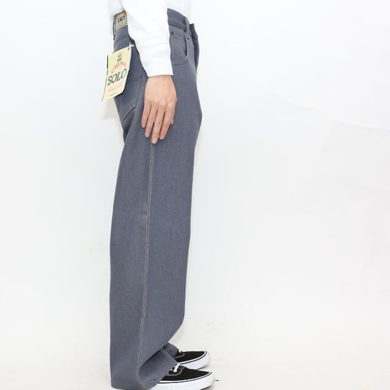 Solo Semore Wide Denim Pants Solo Semore Wide Denim Pants
