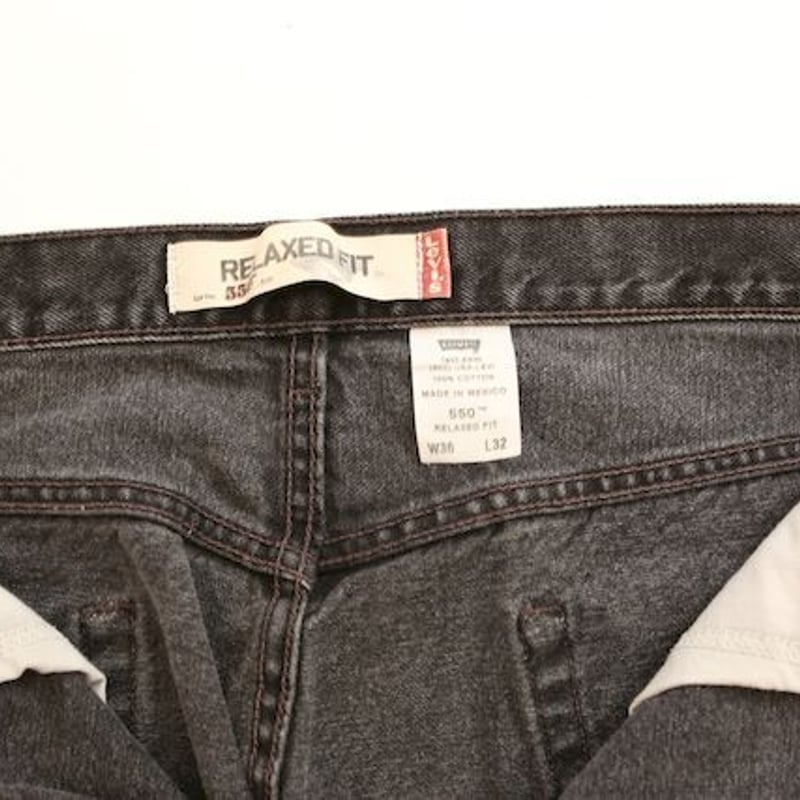 リーバイス 550 ブラックデニム パンツ Levi's Denim pants | Blue リーバイス 550 ブラックデニム パンツ Levi's Denim pants | Blue