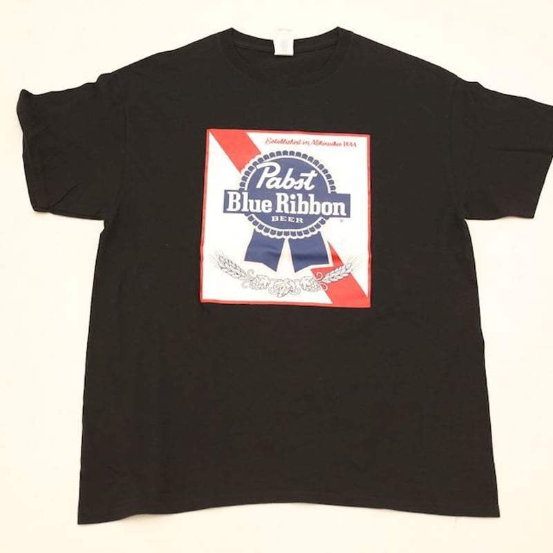 パブストブルーリボン ビールTシャツ Beer# | Blue パブストブルーリボン ビールTシャツ Beer# | Blue