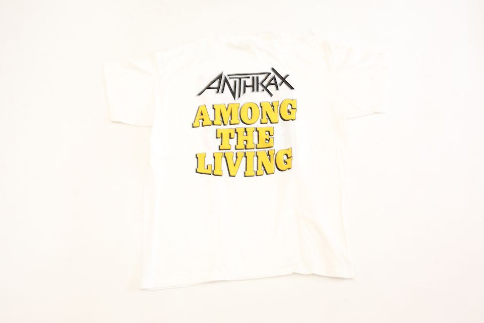 アンスラックス バンドTシャツ Anthrax | Blue アンスラックス バンドTシャツ Anthrax | Blue