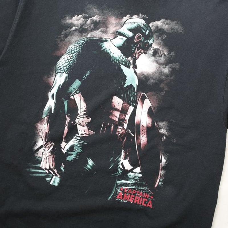 キャプテンアメリカ Tシャツ Captain America T-Shirt | Blue キャプテンアメリカ Tシャツ Captain America T-Shirt | Blue
