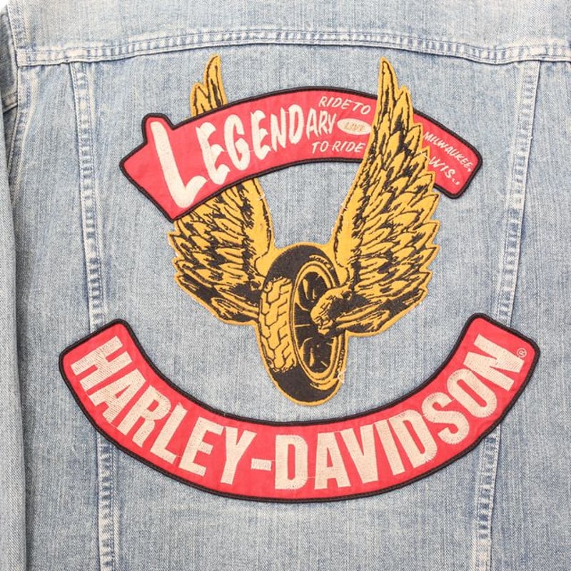 90's ハーレーダビッドソン デニムジャケット Harley Davidson 90's ハーレーダビッドソン デニムジャケット Harley Davidson