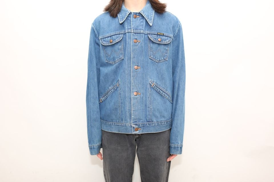 80's ラングラー デニムジャケット Wrangler 74136NV Denim Jack 80's ラングラー デニムジャケット Wrangler 74136NV Denim Jack