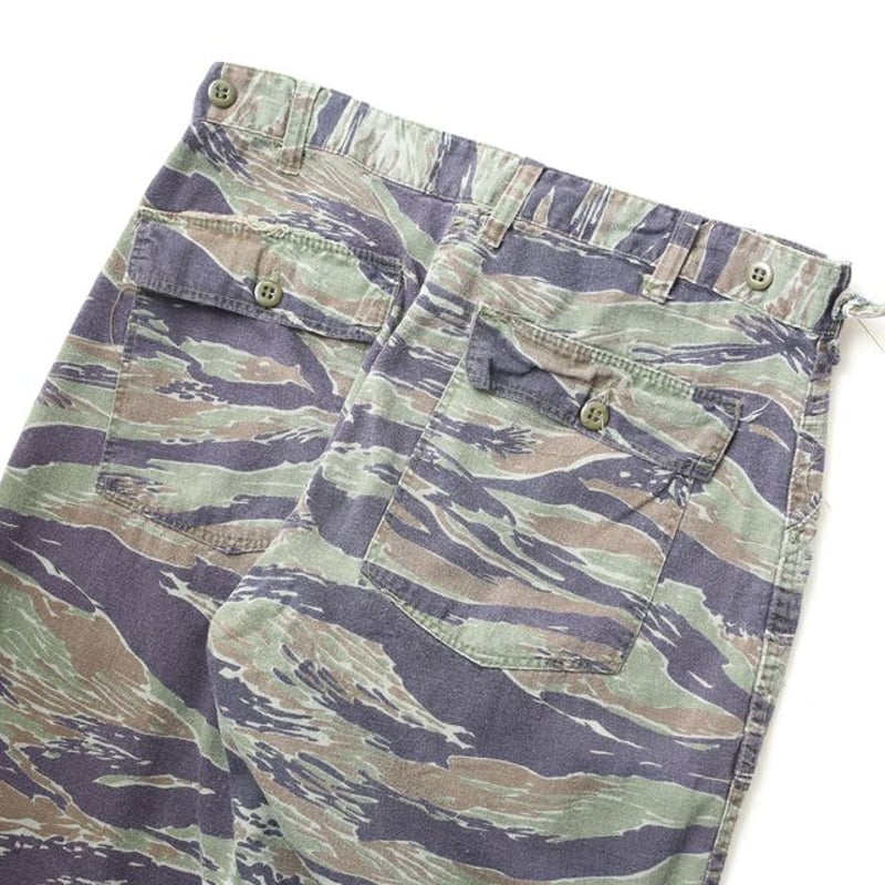 70's U.S.ARMY タイガーカモ ベイカーパンツ 軍パン Military 70's U.S.ARMY タイガーカモ ベイカーパンツ 軍パン Military