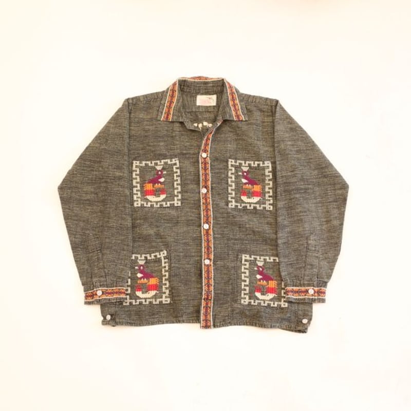 60s グアテマラ シャツ Vintage Guatemala Shirt | Blue 60s グアテマラ シャツ Vintage Guatemala Shirt | Blue