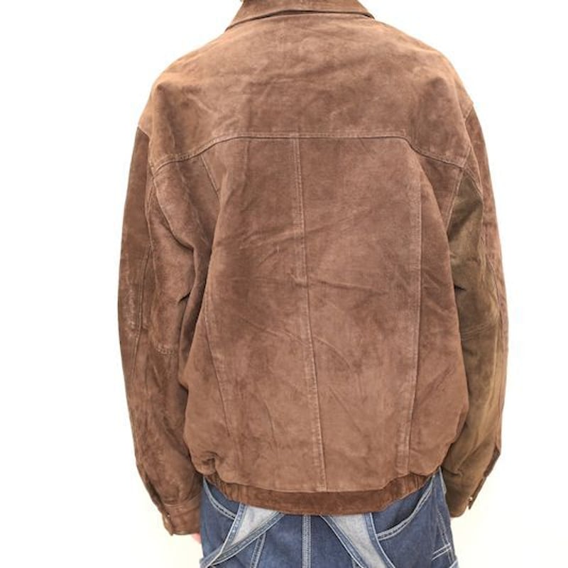 スエードレザー ジャケット Suede Leather Jacket# | Blue スエードレザー ジャケット Suede Leather Jacket# | Blue