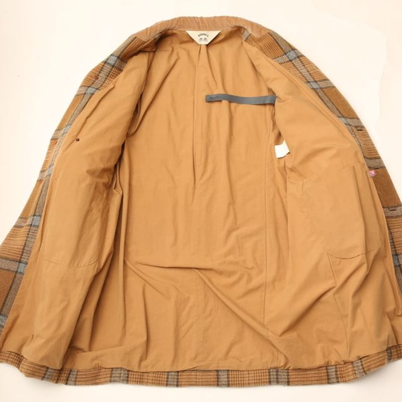 サンシー ウール チェック チェスター コート SUNSEA 14AW Wool サンシー ウール チェック チェスター コート SUNSEA 14AW Wool