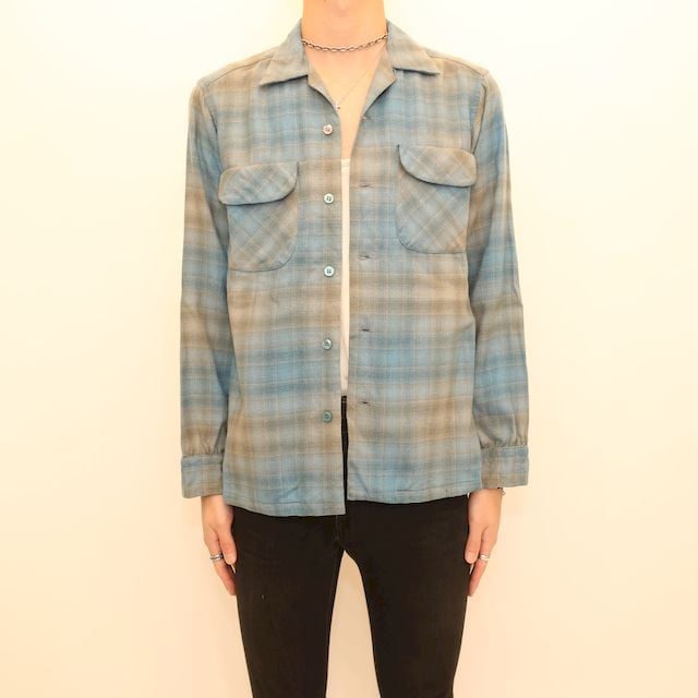 60's ペンドルトン ウールチェックシャツ 60's PENDLETON Wool 60's ペンドルトン ウールチェックシャツ 60's PENDLETON Wool