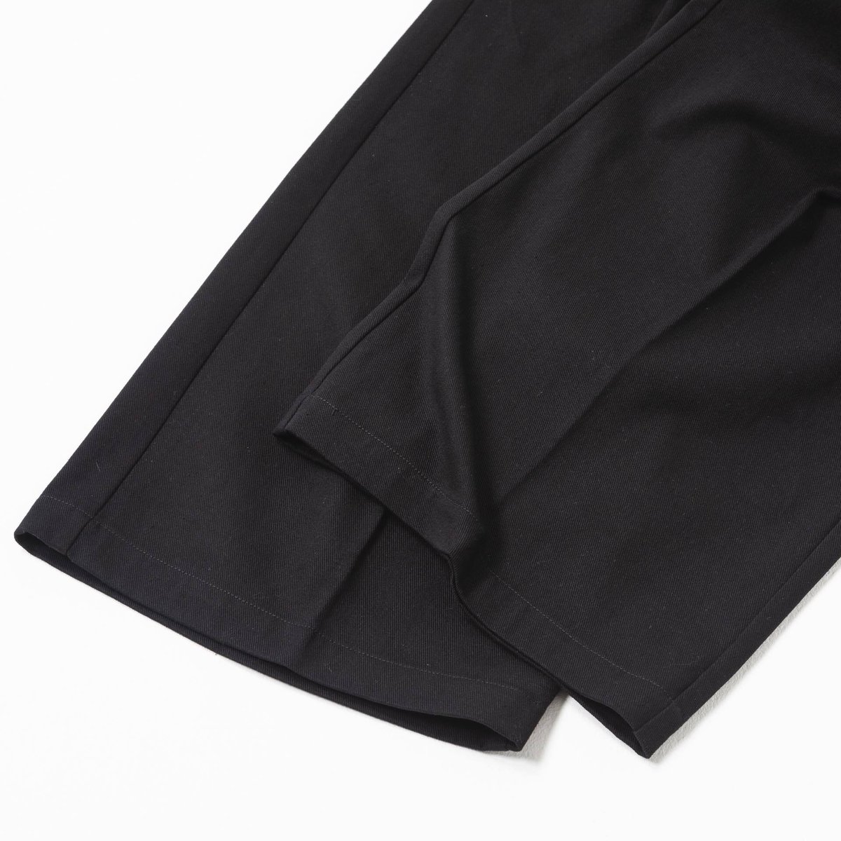 Twill Pants-ブラック | harapeco Store Twill Pants-ブラック | harapeco Store