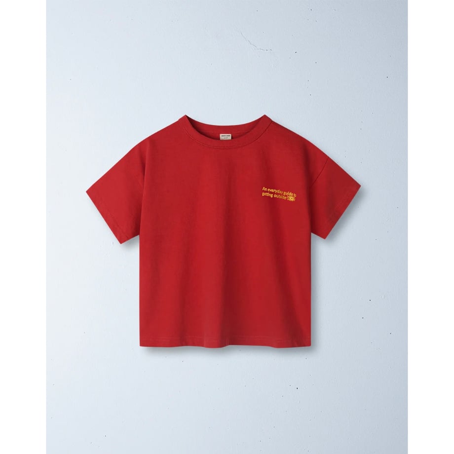 ZIGGY ZAZA under the trees tee | chilli(2-3Y,5-...