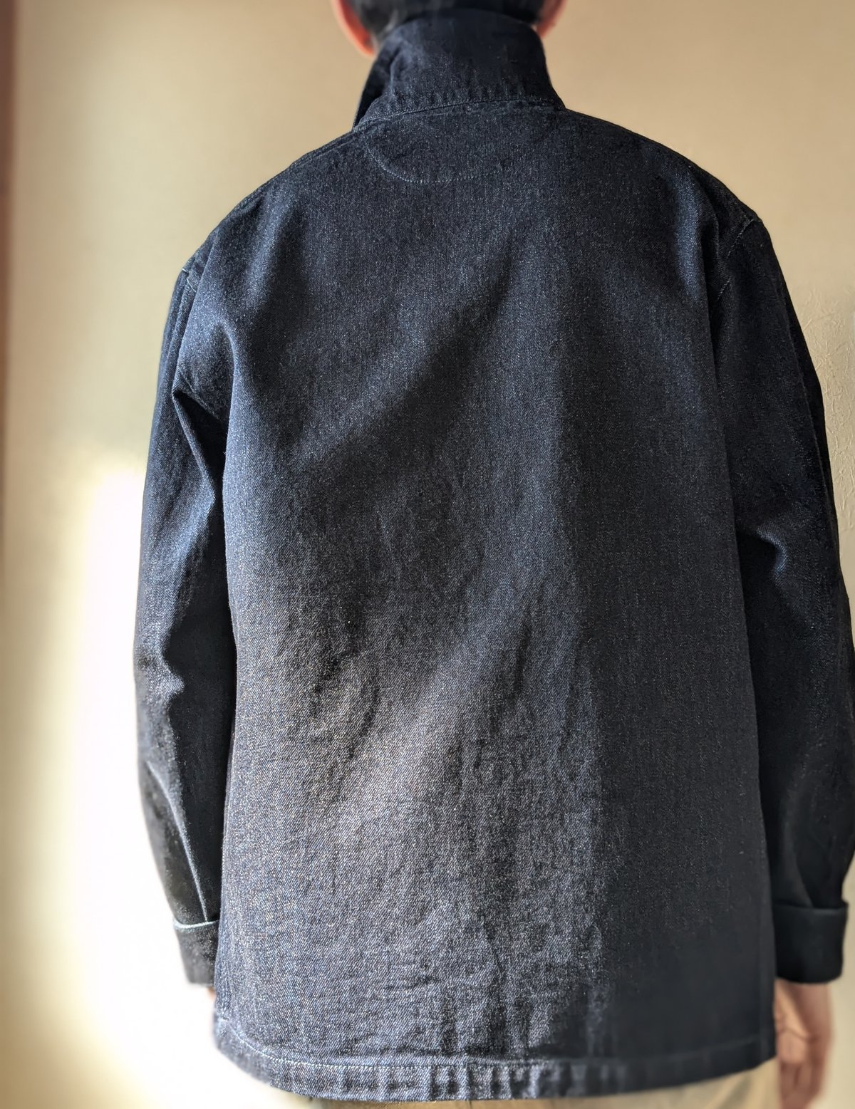 safari work jacket【13oz indigo denim】≪atrie lin...