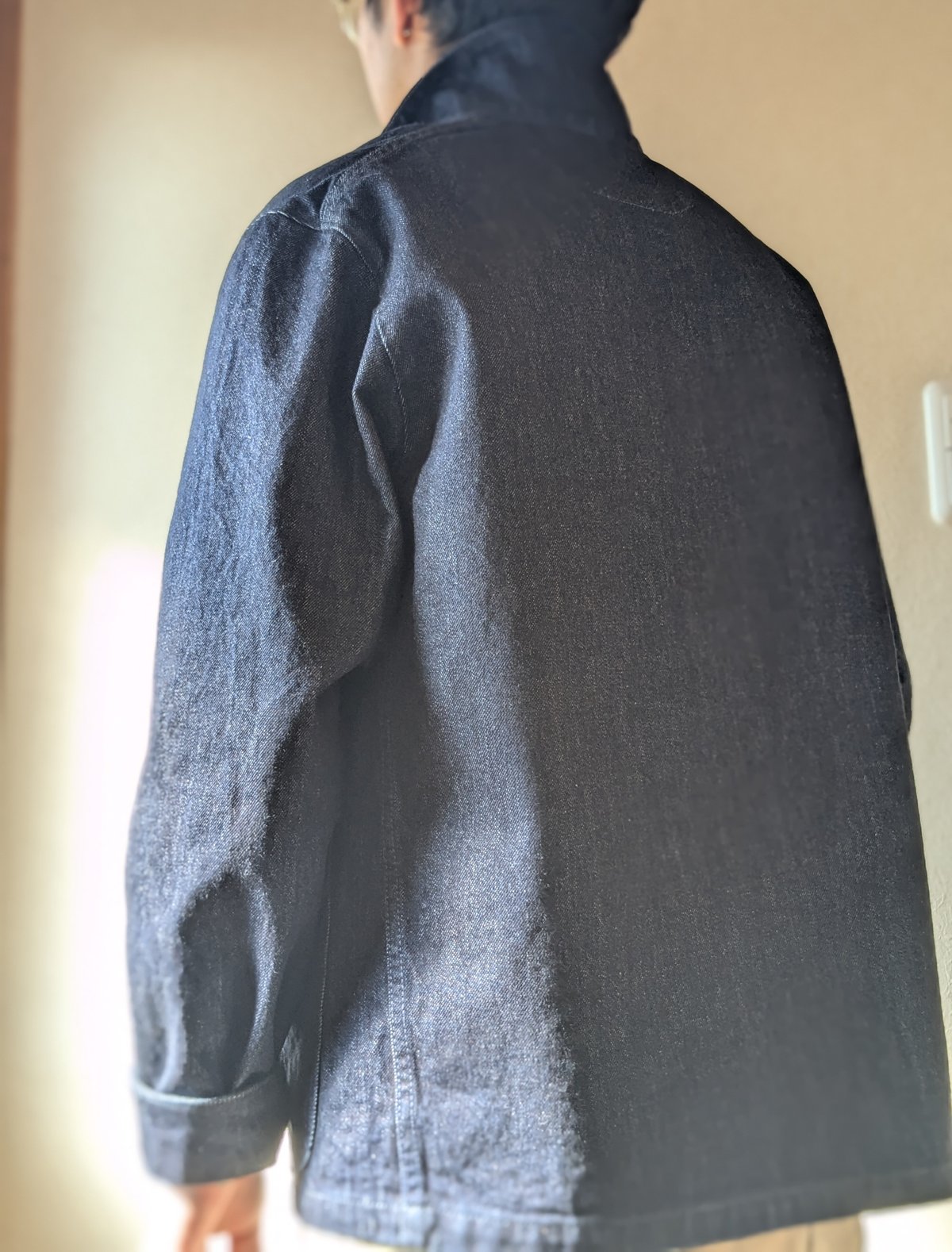safari work jacket【13oz indigo denim】≪atrie lin...