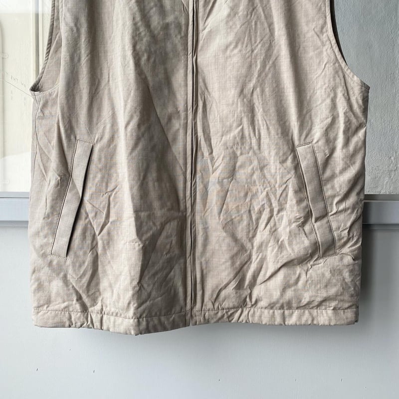 AURALEE HIGH COUNT WOOL POPLIN VEST | Less Hig AURALEE HIGH COUNT WOOL POPLIN VEST | Less Hig