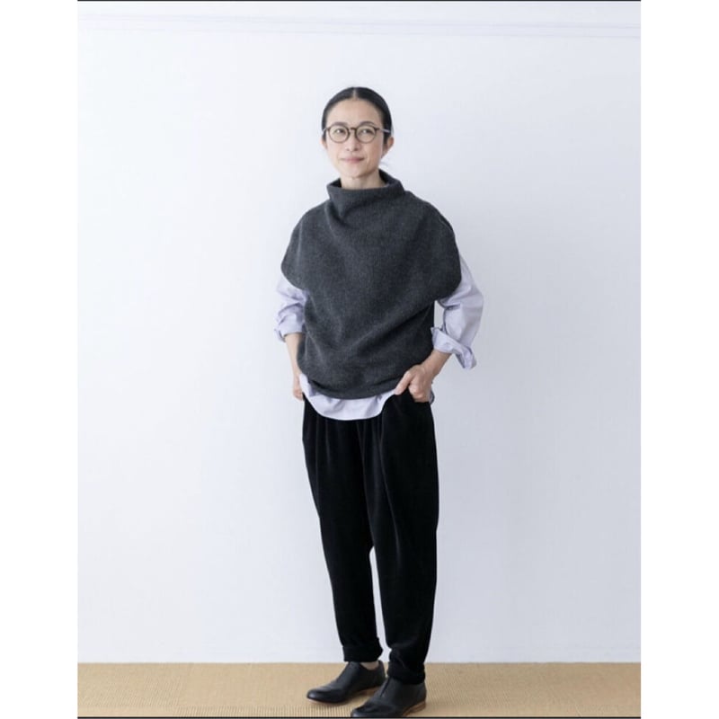 fruits of life ベロアテーパードパンツ | Less Higashikawa fruits of life ベロアテーパードパンツ | Less Higashikawa