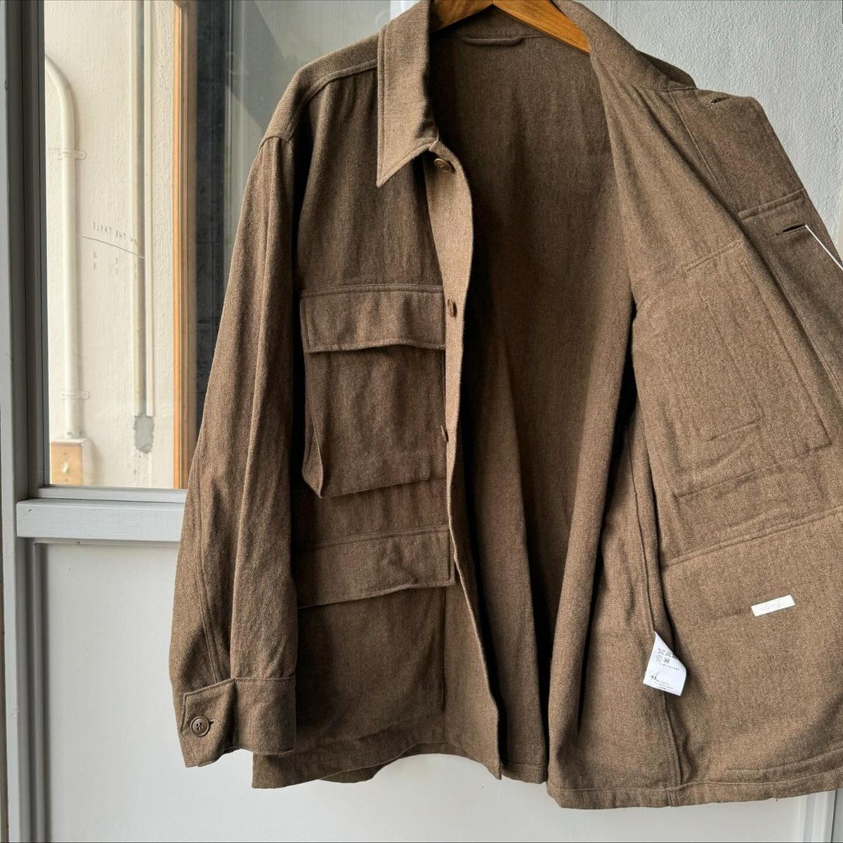 COMOLI KHAKI B.D.Uジャケット | Less Higashikawa COMOLI KHAKI B.D.Uジャケット | Less Higashikawa