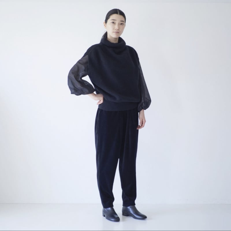 fruits of life ベロアテーパードパンツ | Less Higashikawa fruits of life ベロアテーパードパンツ | Less Higashikawa