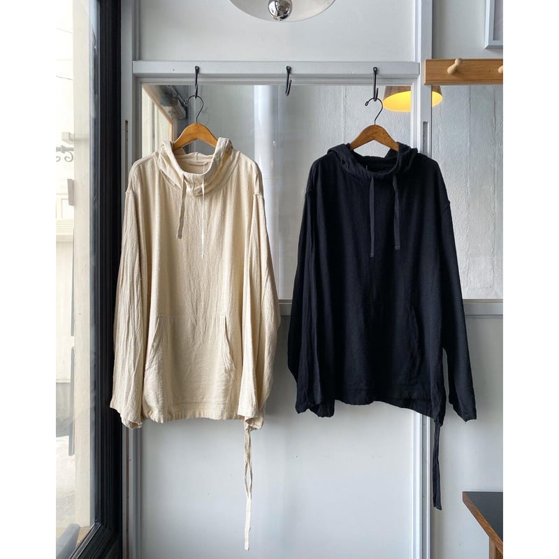 COMOLI シルクネップ ビエラ パーカー | Less Higashikawa COMOLI シルクネップ ビエラ パーカー | Less Higashikawa