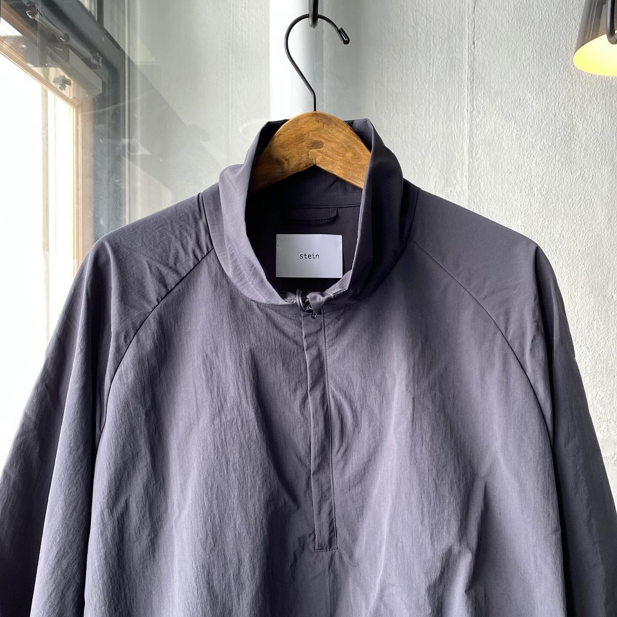 ssstein WINDPROOF NYLON HALF ZIP PULLOVER - ssstein WINDPROOF NYLON HALF ZIP PULLOVER -