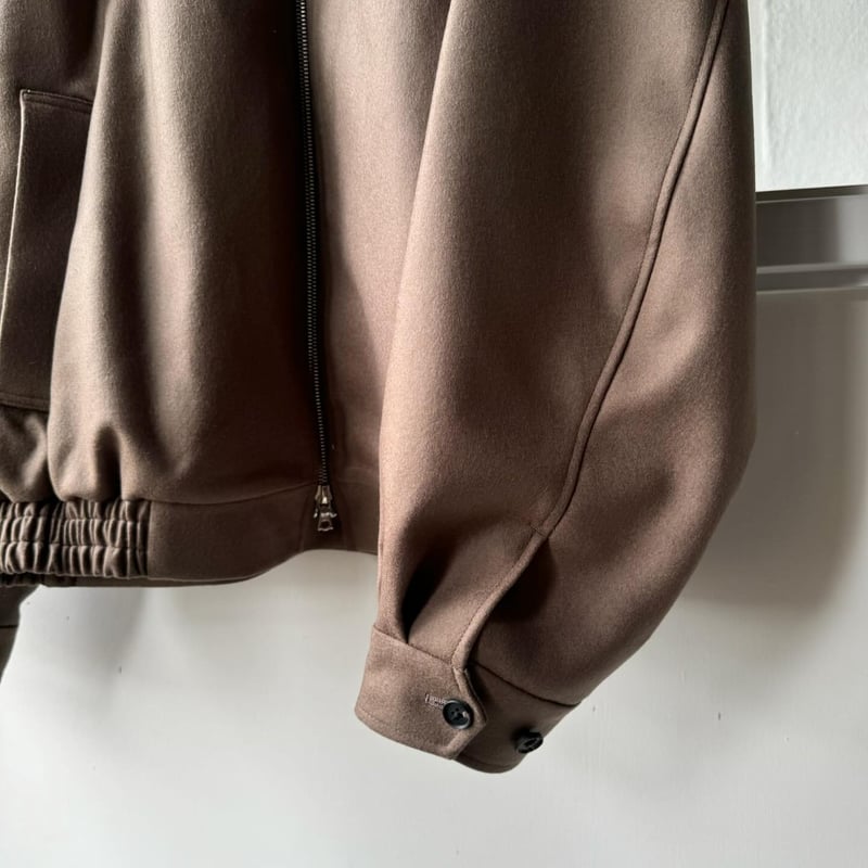 ssstein MELTON ZIP UP BLOUSON | Less Higashi ssstein MELTON ZIP UP BLOUSON | Less Higashi