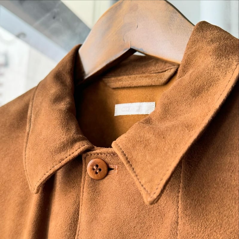 COMOLI スエード シャツジャケット | Less Higashikawa COMOLI スエード シャツジャケット | Less Higashikawa