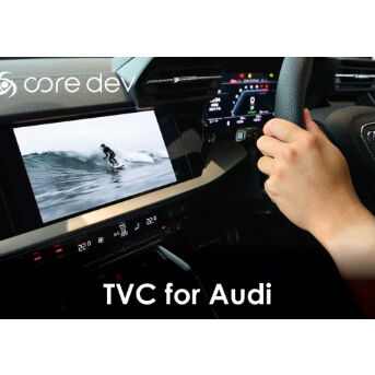 最新のAUDI純正ナビ/テレビが走行中視聴可能になる「TVコントローラー」CO-DEV2-VA...
