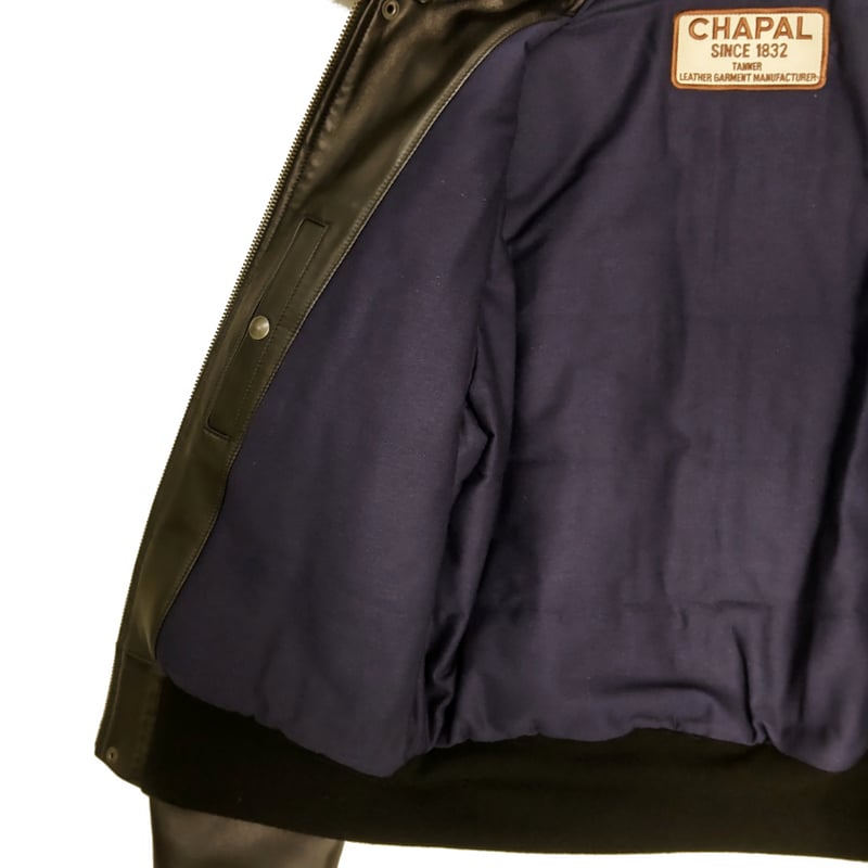 新入荷】CHAPAL(シャパル) フランス製 G1タイプ ブルゾン 羊革 新入荷】CHAPAL(シャパル) フランス製 G1タイプ ブルゾン 羊革