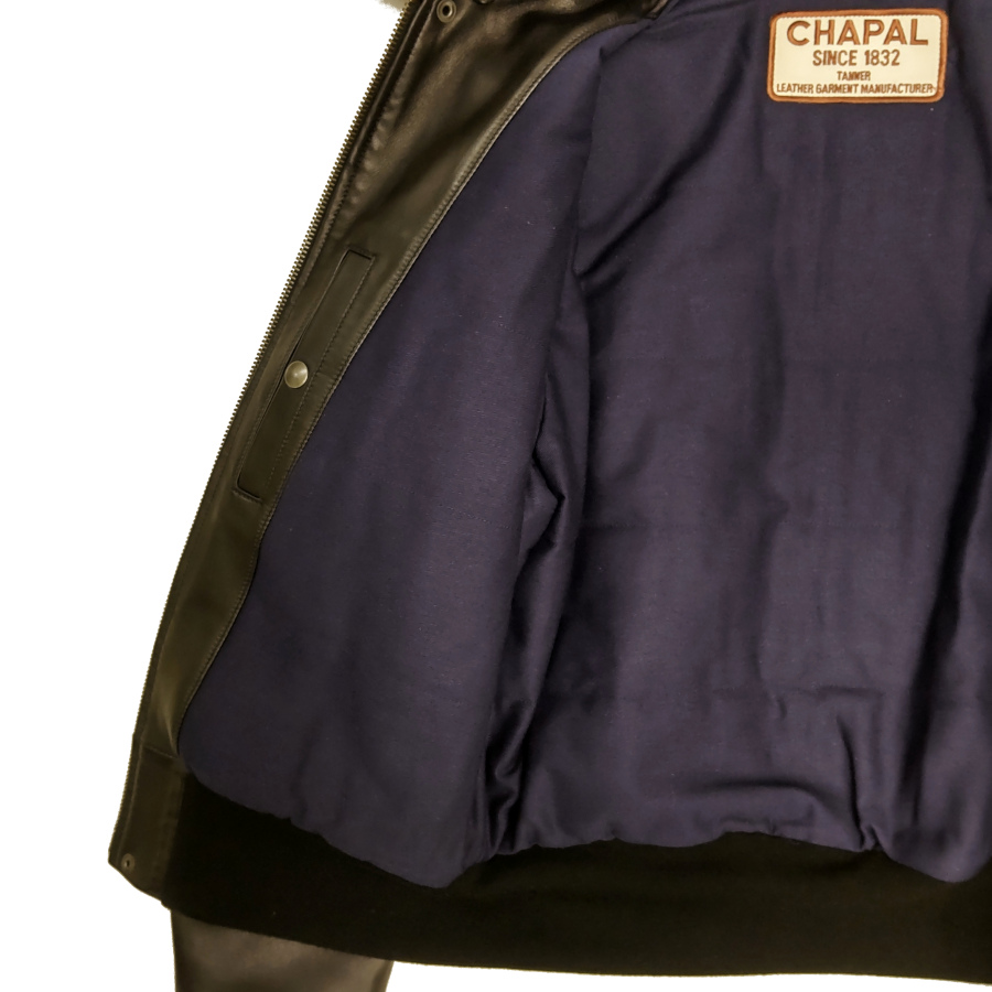 新入荷】CHAPAL(シャパル) フランス製 G1タイプ ブルゾン 羊革 新入荷】CHAPAL(シャパル) フランス製 G1タイプ ブルゾン 羊革
