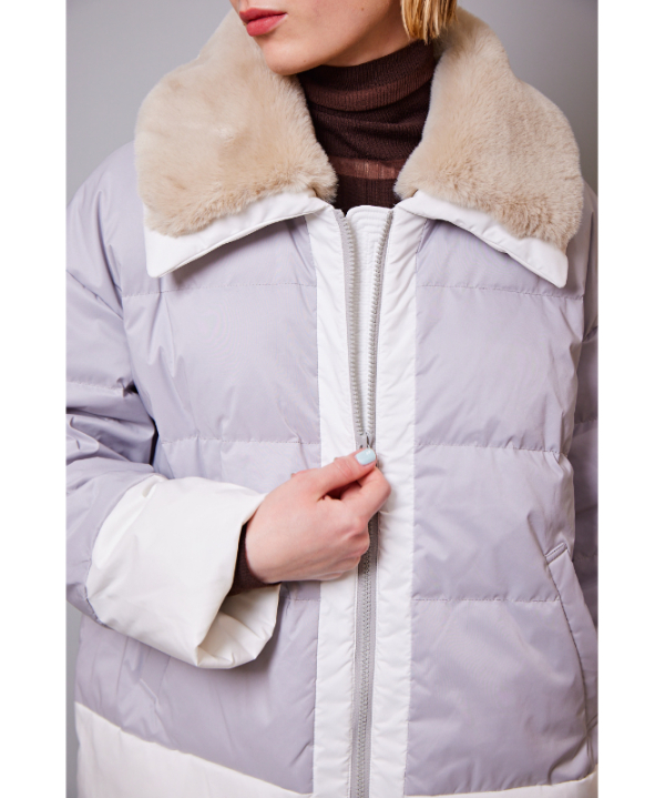 RITSUKO SHIRAHAMA リツコシラハマ ByColor Down Jacket | RITSUKO SHIRAHAMA リツコシラハマ ByColor Down Jacket |