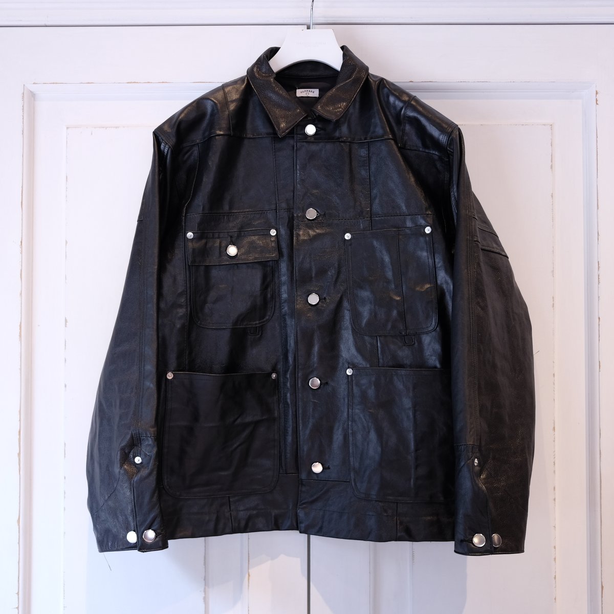 CHORE JACKET -LEATHER- / Lサイズ | BUFFALO