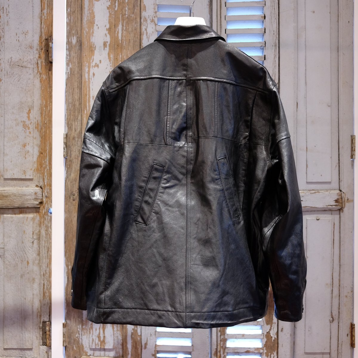 CHORE JACKET -LEATHER- / Lサイズ | BUFFALO