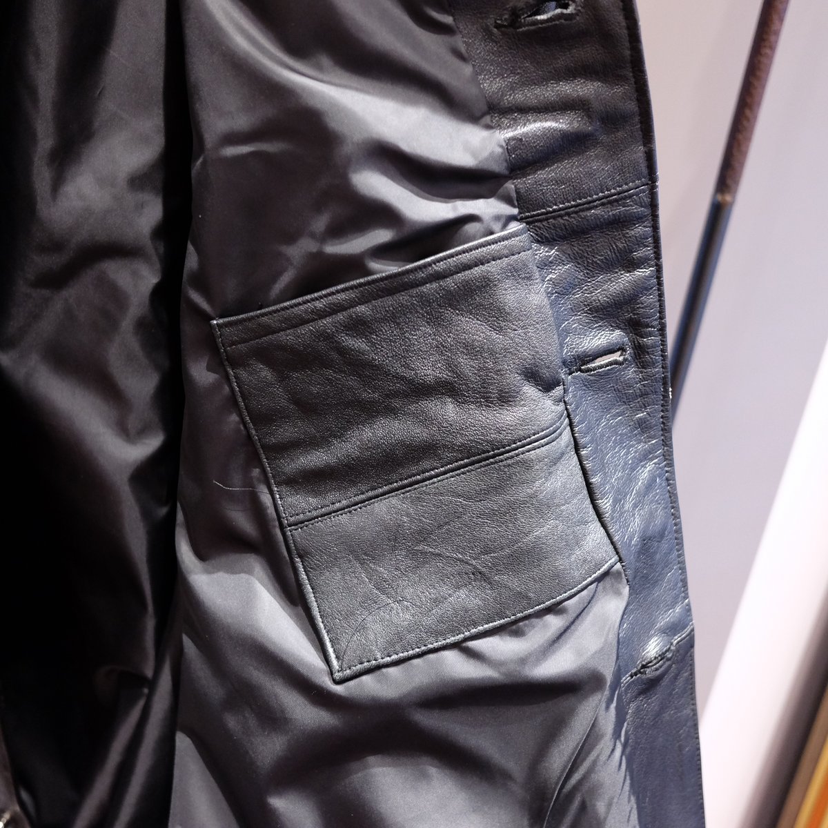 CHORE JACKET -LEATHER- / Lサイズ | BUFFALO