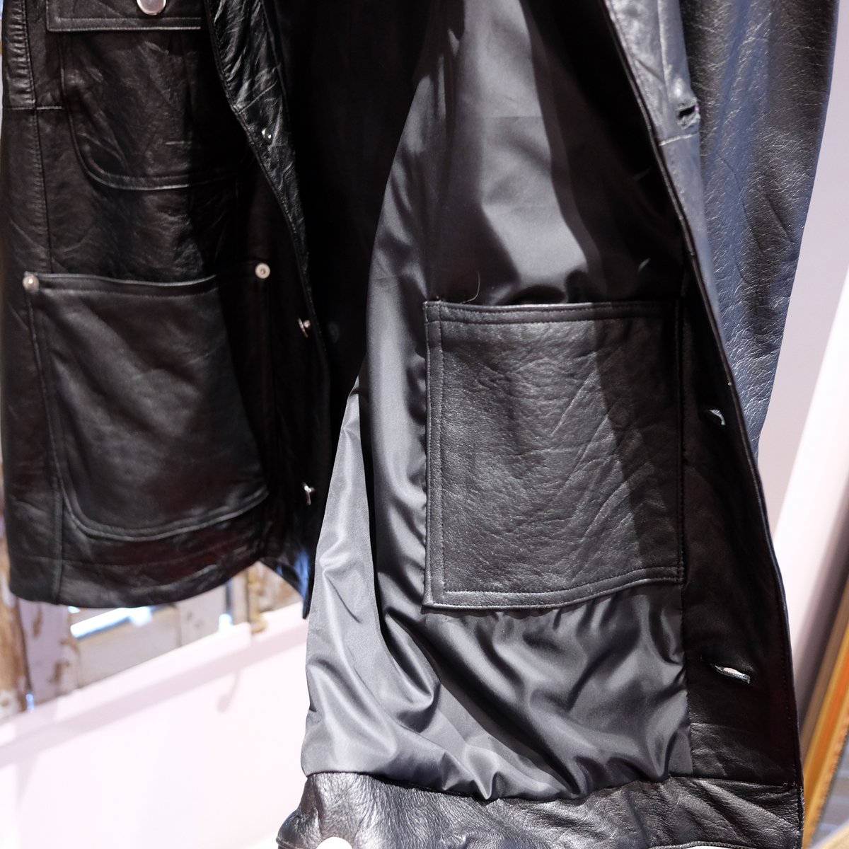 CHORE JACKET -LEATHER- / Mサイズ | BUFFALO