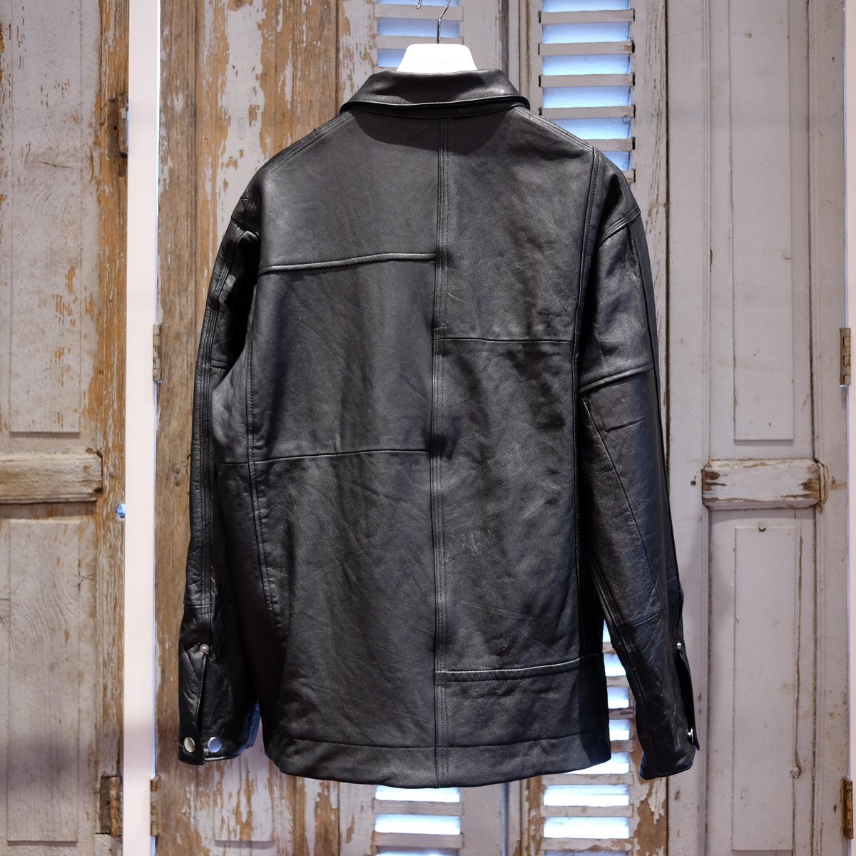 CHORE JACKET -LEATHER- / Mサイズ | BUFFALO