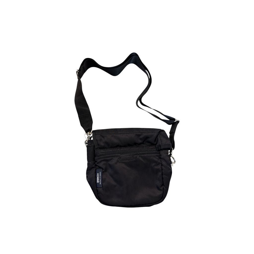 COMME des GARCONS HOMME「PORTER」W-NAME BAG(BLACK COMME des GARCONS HOMME「PORTER」W-NAME BAG(BLACK