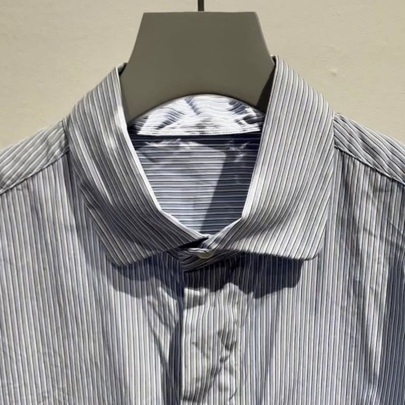 PORTER CLASSIC NEW ARTIST STRIPE SHIRT | MAROON PORTER CLASSIC NEW ARTIST STRIPE SHIRT | MAROON