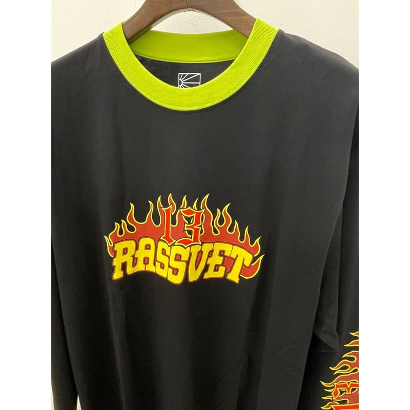 RASSVET/PACCBET MEN R13 LONG SLEEVE TEE SHIRT K RASSVET/PACCBET MEN R13 LONG SLEEVE TEE SHIRT K