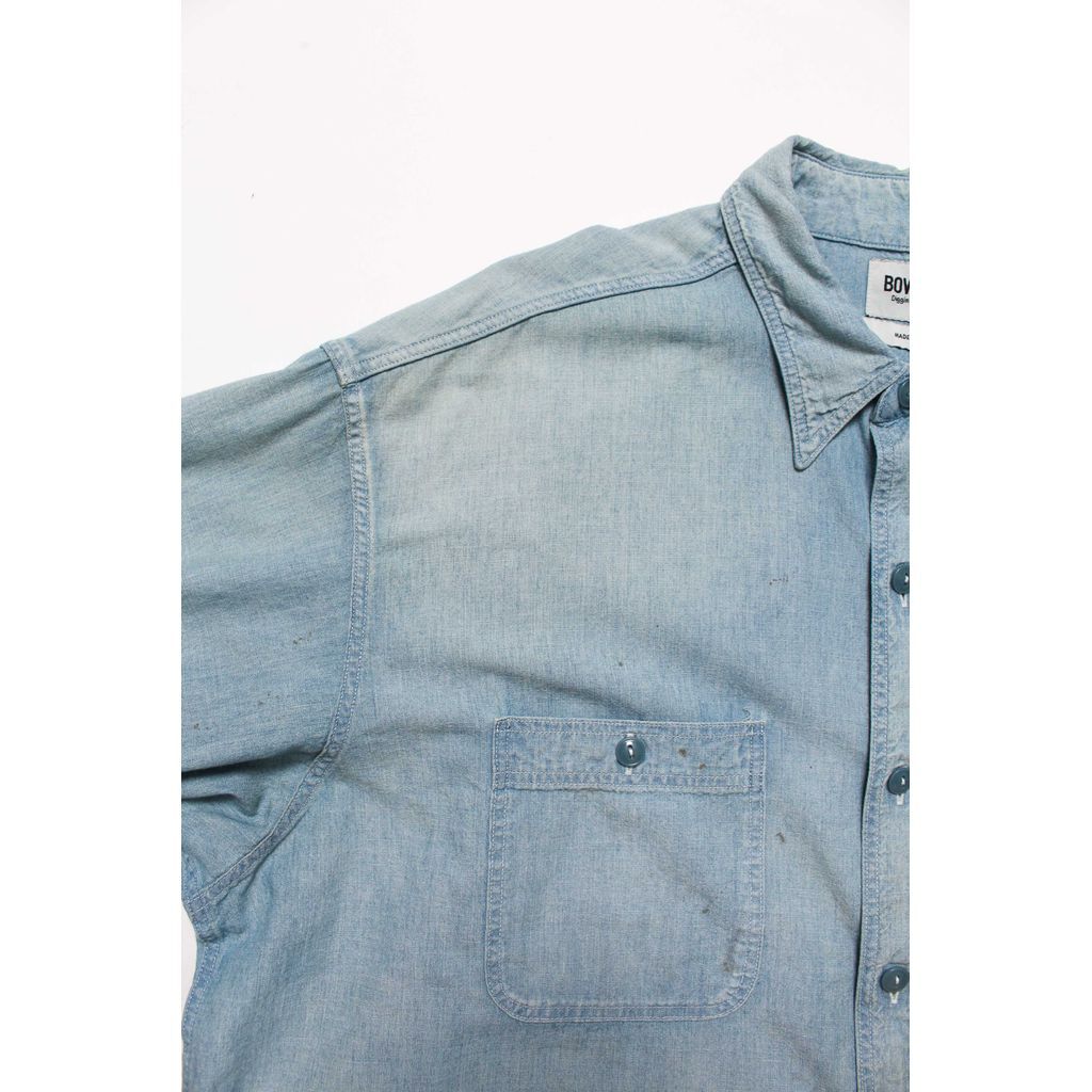 BOWWOW SKETCH ZOMBOO USN CHAMBRAY SHIRT AGED