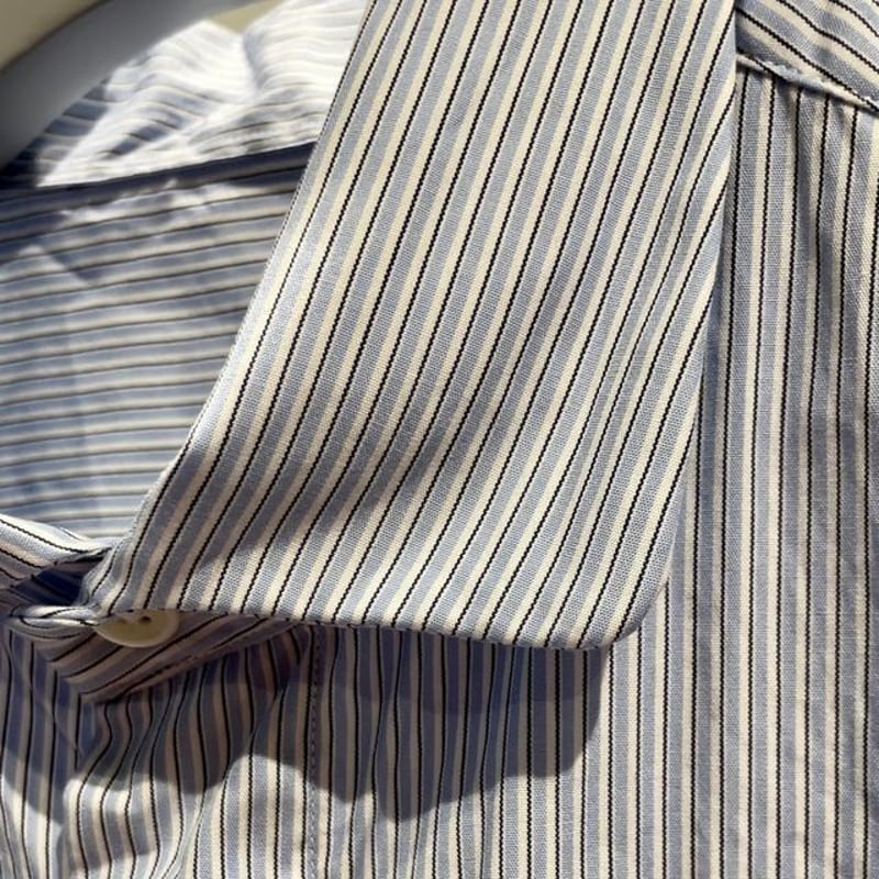 PORTER CLASSIC NEW ARTIST STRIPE SHIRT | MAROON PORTER CLASSIC NEW ARTIST STRIPE SHIRT | MAROON