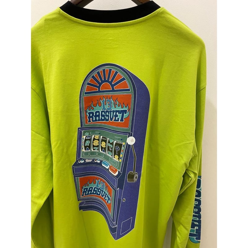 RASSVET/PACCBET MEN R13 LONG SLEEVE TEE SHIRT K RASSVET/PACCBET MEN R13 LONG SLEEVE TEE SHIRT K